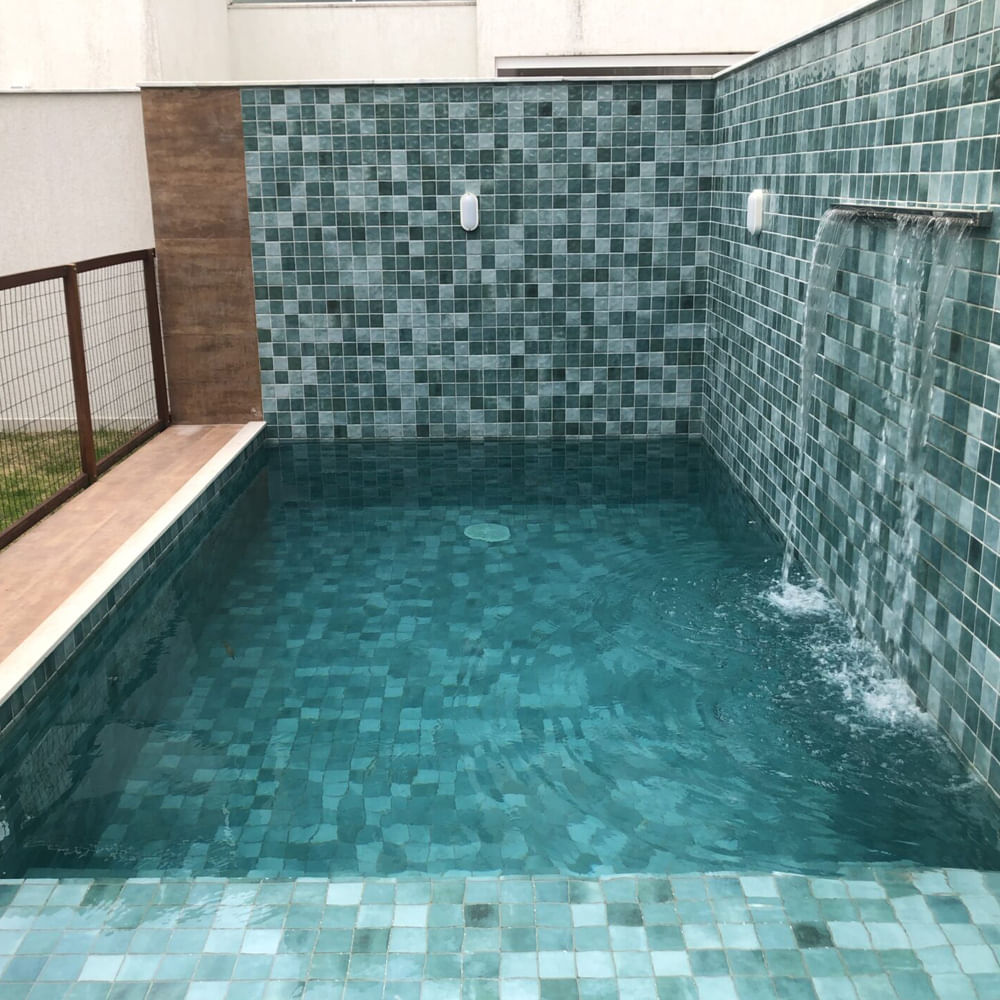 Revestimento Java Lago Mesh BR 7,5x7,5cm - Eliane - lojadopedrao