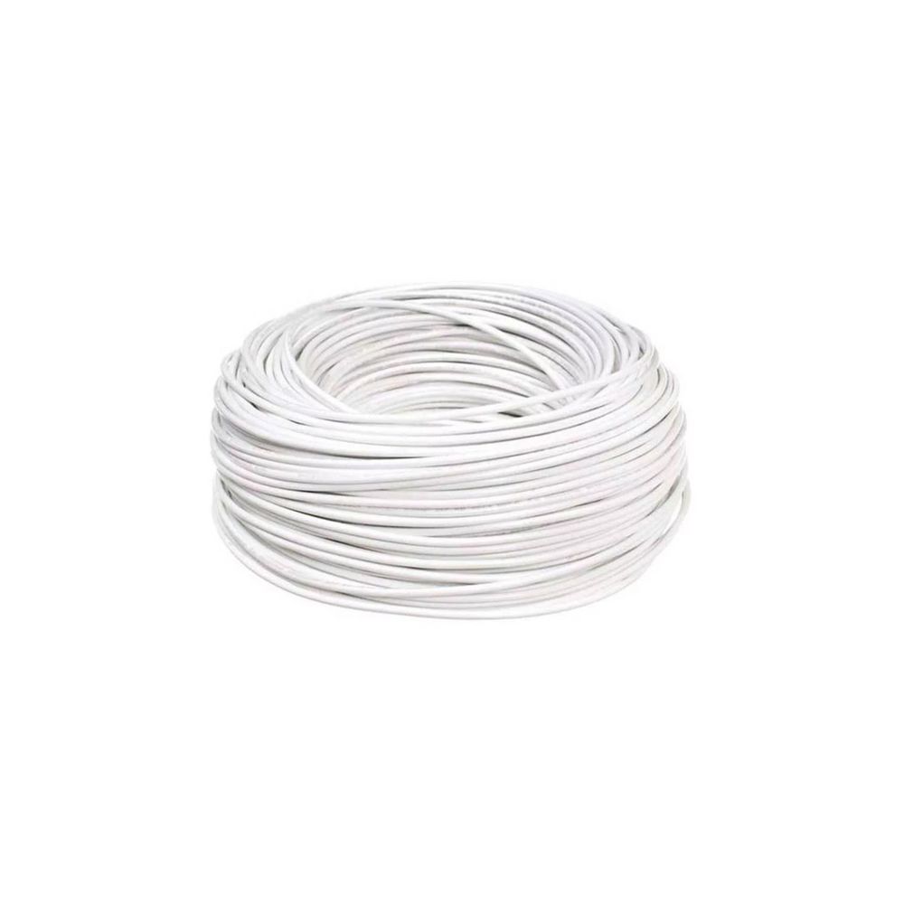 Cabo Flexível Cobrecom Metro Antichama 750V 2,5mm Branco - lojadopedrao