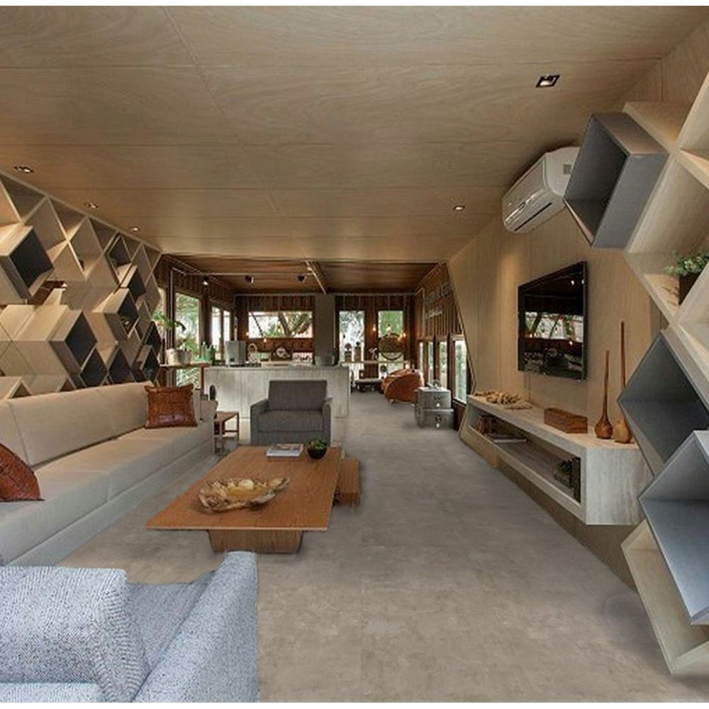 Porcelanato Acetinado Retificado 71x71 Max District Gray - Embramaco ...