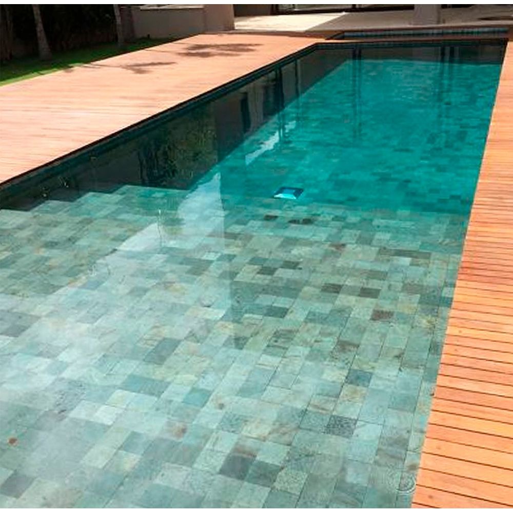 Revestimento Mate 10x10 Java Lago Mesh - Eliane - lojadopedrao